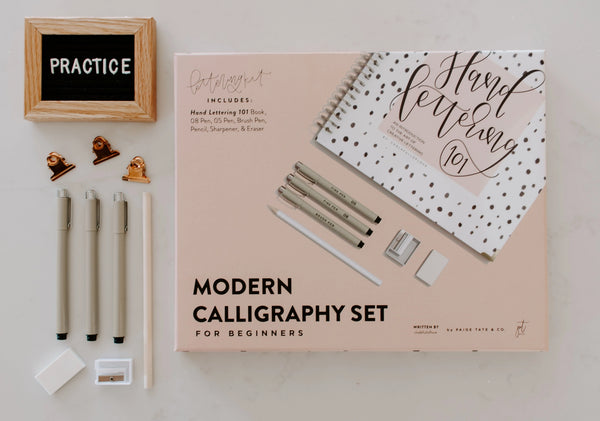 Modern Calligraphy Set For Beginners – Lulubelles Boutique